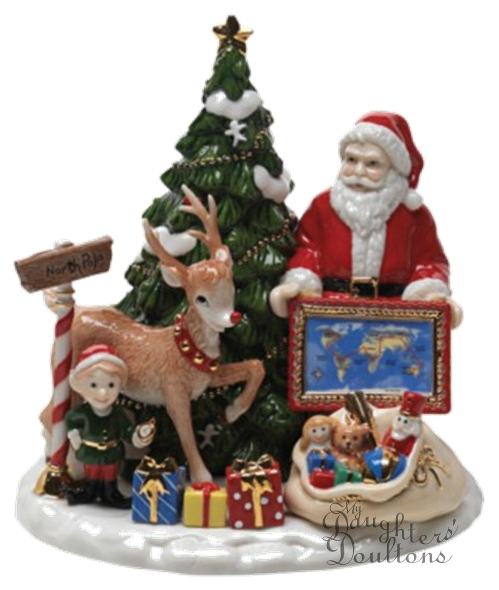 Royal Doulton Santa's World Map HN 5469 – My Daughters' Doultons